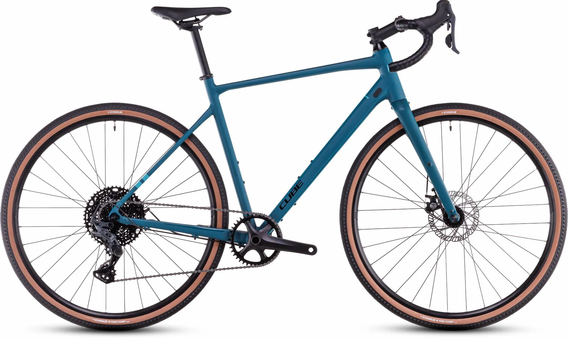 Cube Nuroad One Gravel Adventure Bike 2025 Poseidon Green/Black