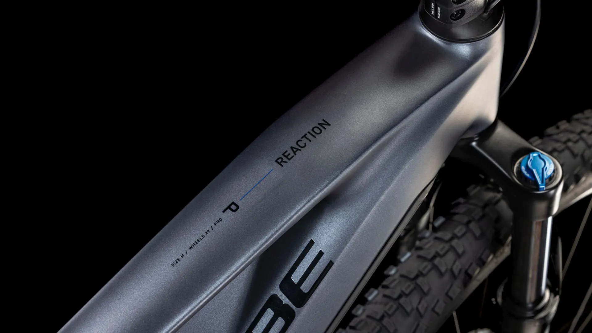 Cube Reaction Hybrid Pro 800 Electric Bike 2025 Metallic Grey/Bla