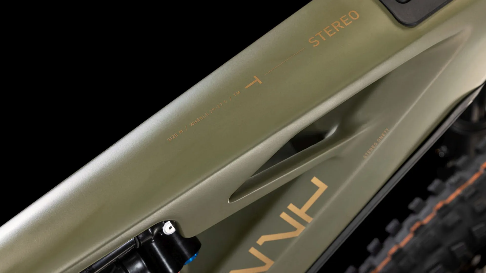 Cube Stereo Hybrid One77 HPC TM Electric Mountain Bike 2025 Dusty