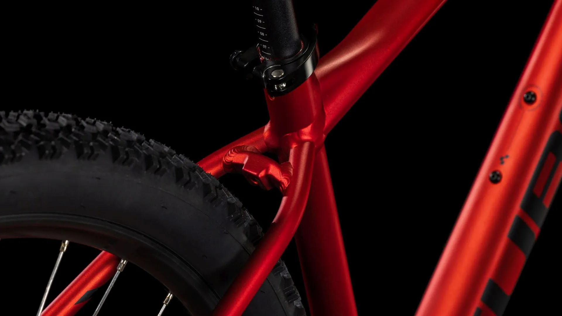 Cube Aim Pro Hardtail Mountain Bike 2025 Fire Orange/Black