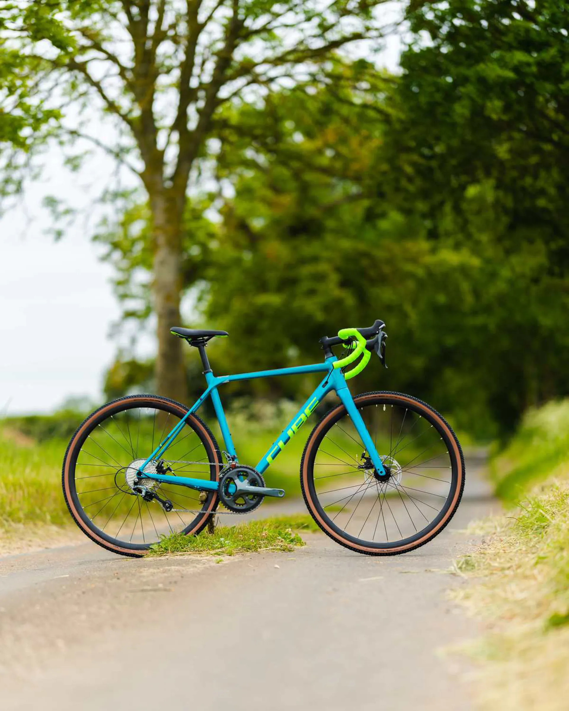 Cube Cross Race Cyclocross Bike 2024 Flash Petrol/Green