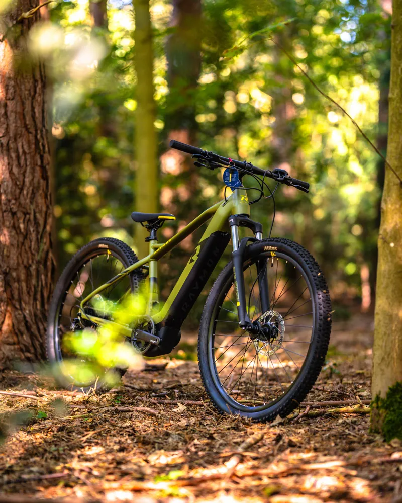 R Raymon HardRay E 4.0 Electric Mountain Bike Armor Green