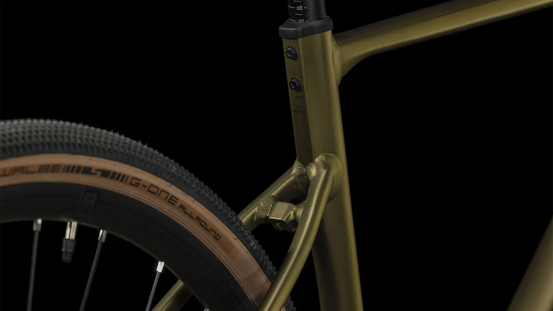 Cube Nuroad Pro Gravel Bike 2024 Metal Moss/Black