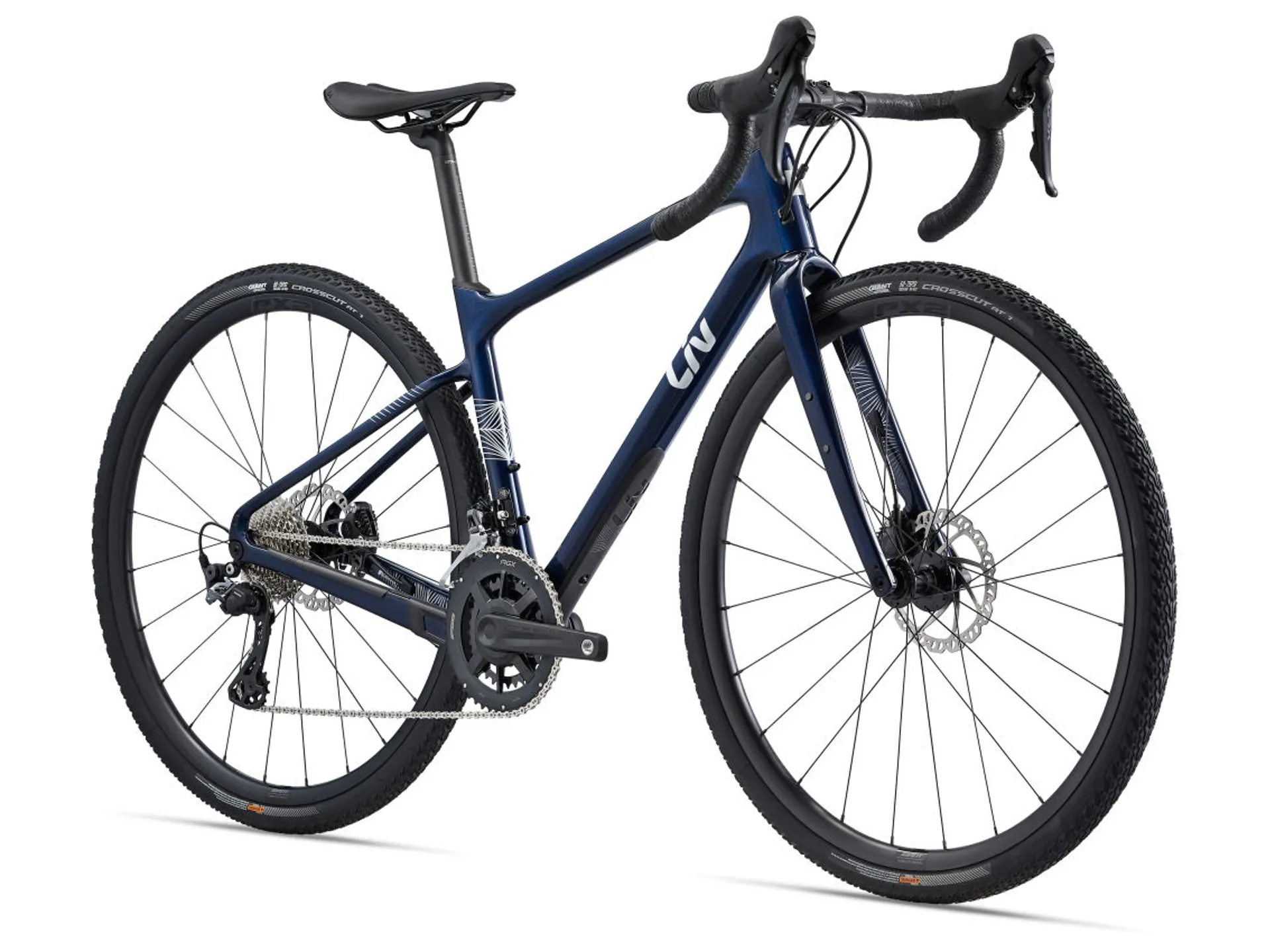 Liv Devote Advanced 2 Adventure Gravel Bike Candy Navy
