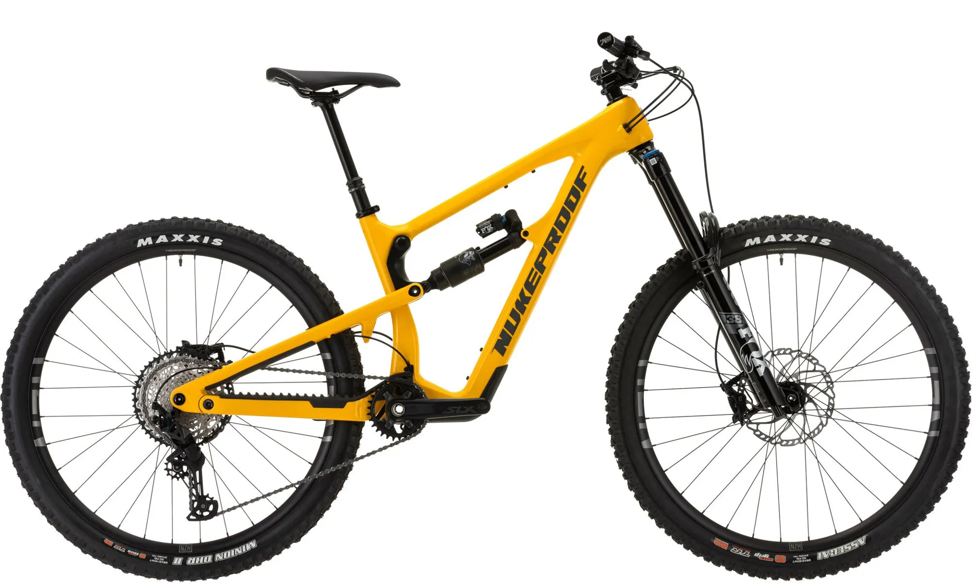Nukeproof Mega 290 Carbon Elite Enduro Bike Factory Yellow