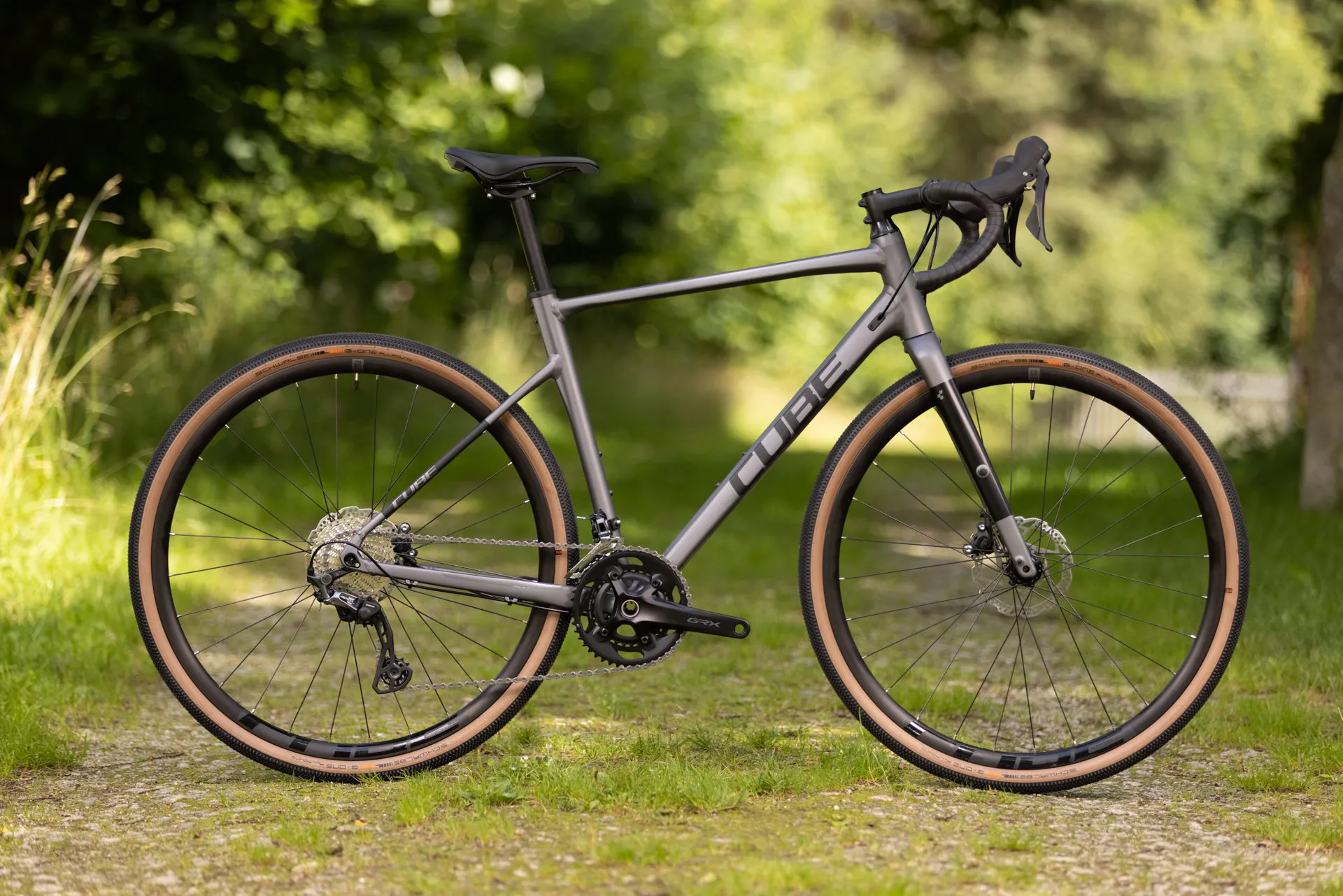 Cube Nuroad Race Gravel Adventure Bike Grey/Black