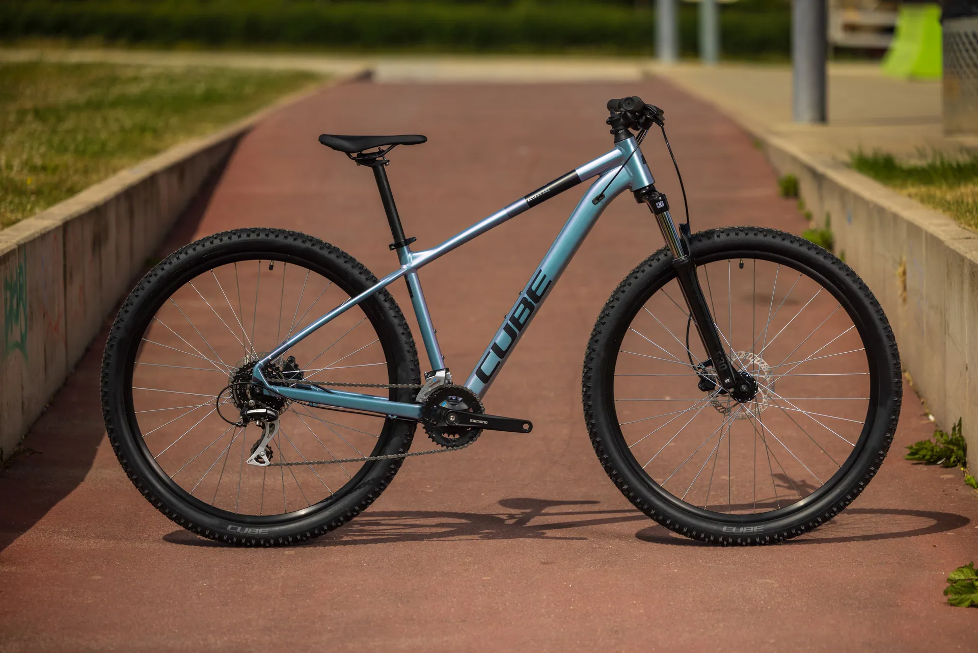Cube Access WS EAZ Womens Mountain Bike 2024 Shift Iris/Black
