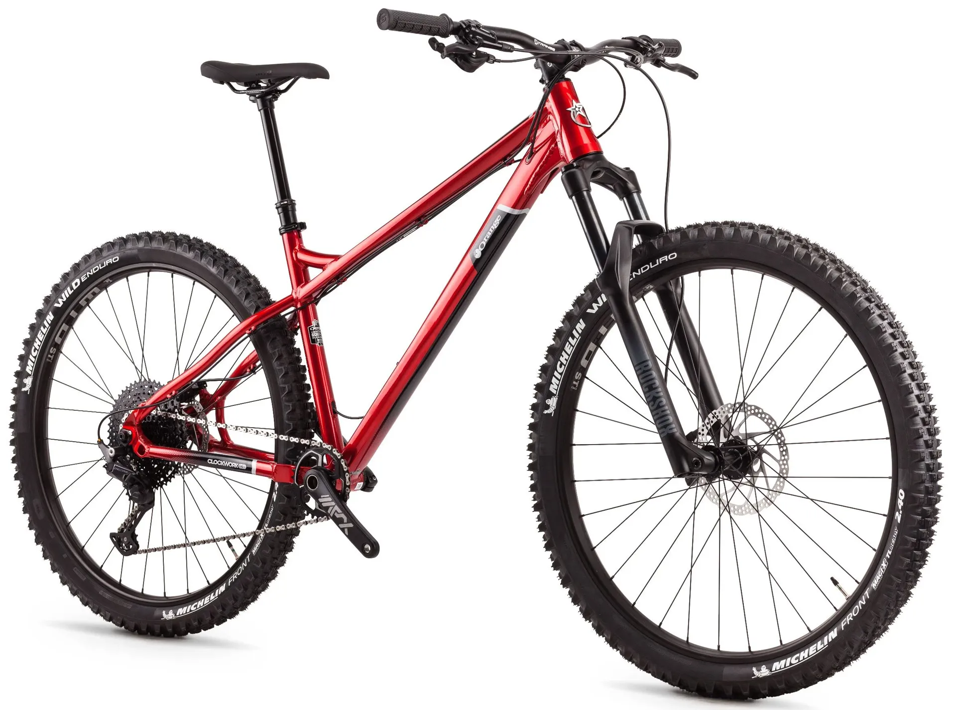 Orange Clockwork Evo 29 S Hardtail Mountain Bike Candy Red