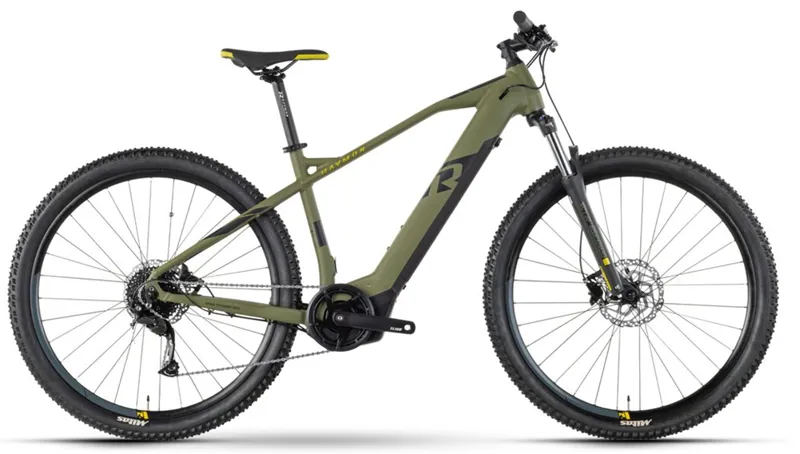 R Raymon HardRay E 4.0 Electric Mountain Bike Armor Green