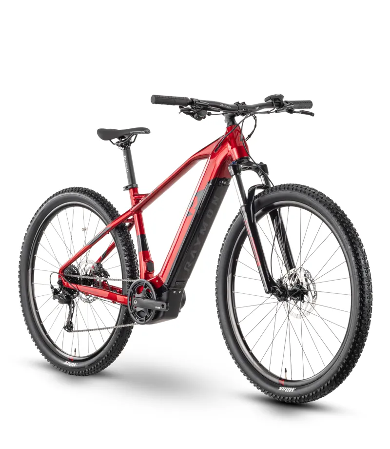 R Raymon HardRay E 4.0 Electric Mountain Bike Red