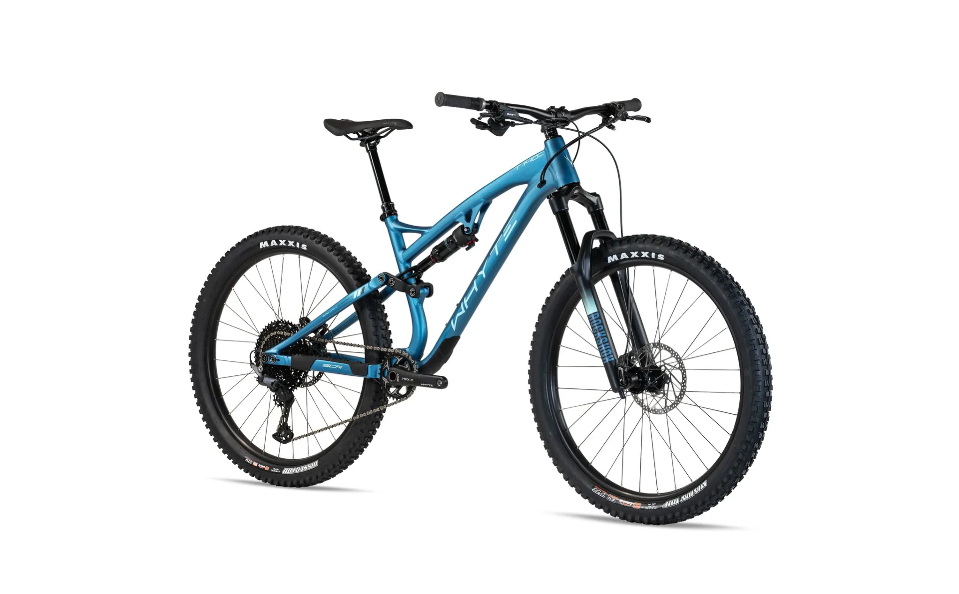 Whyte T-140 SR V2 Aluminium Full Suspension Bike Matt Blue