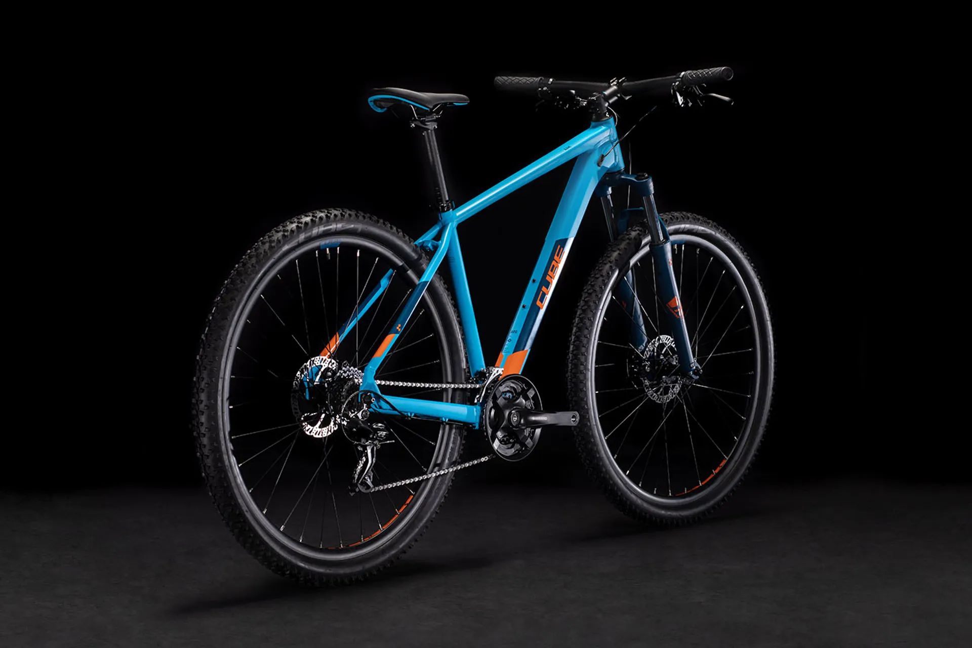 Cube Aim Hardtail Mountain Bike 2021 Blue/Orange