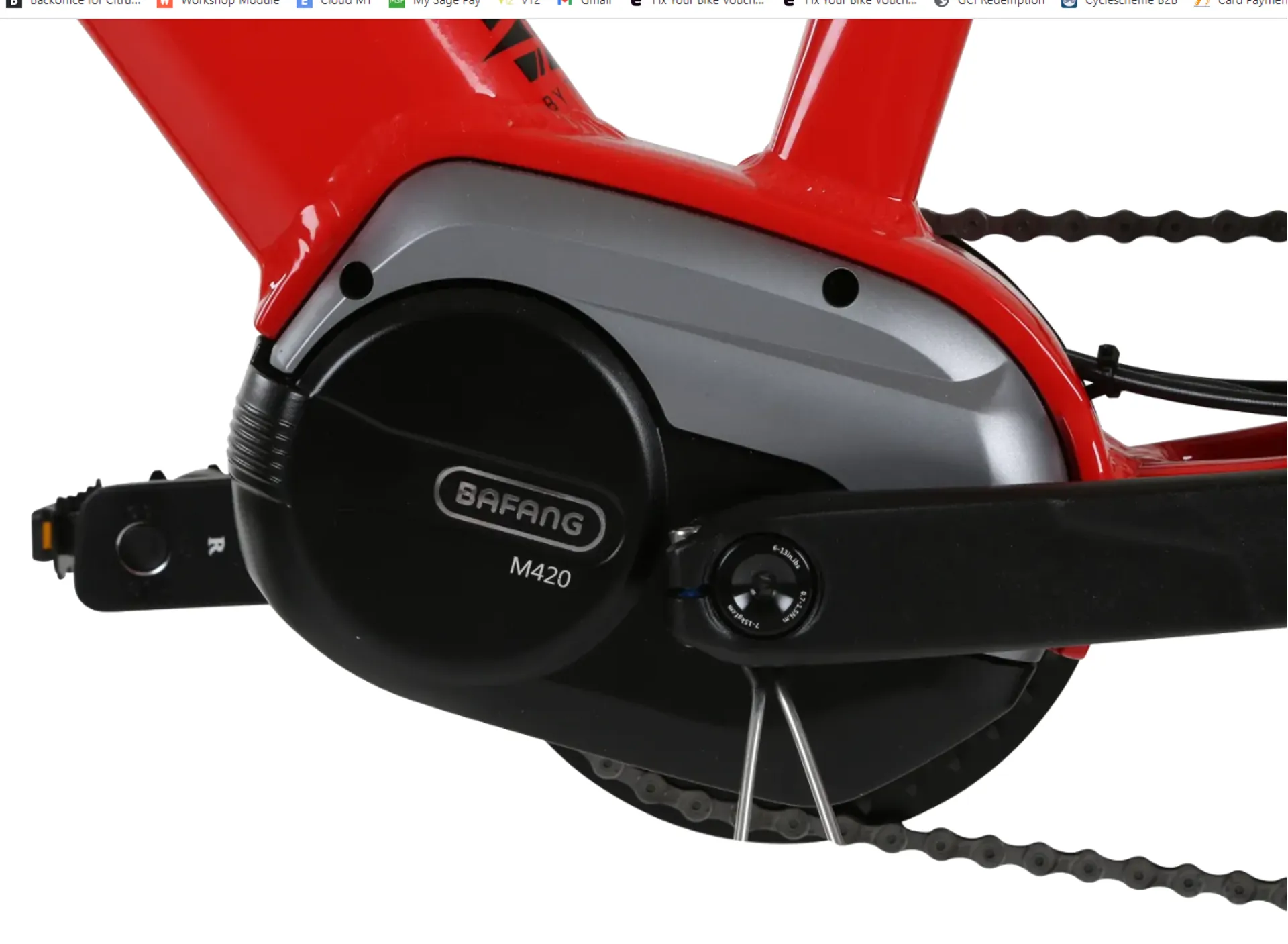 Forme Curbar HT-E Pro Electric Hardtail Mountain Bike 2022 Red