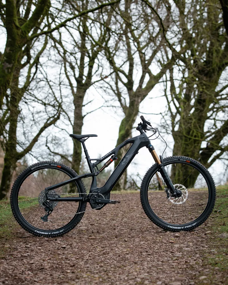 R Raymon FullRay 150E 11.0 Electric Mountain Bike Carbon/Black