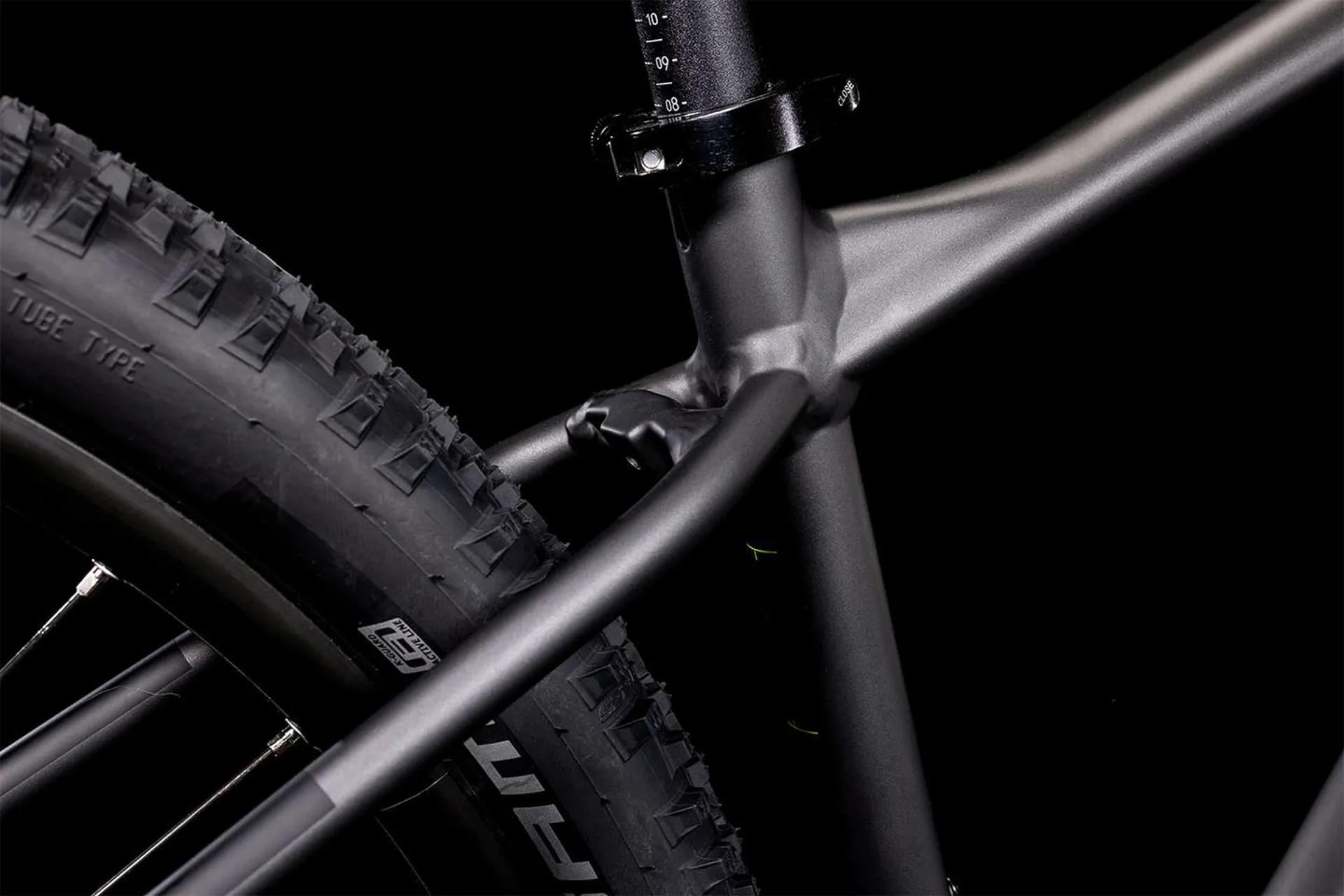 Cube Attention SL Hardtail Mountain Bike 2022 Grey/Lime