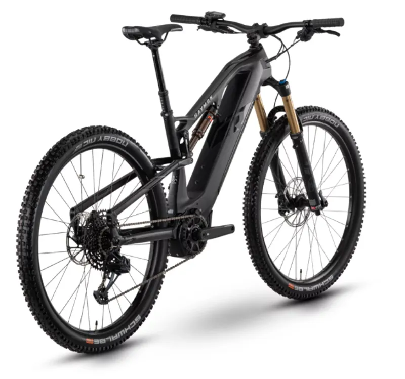 R Raymon FullRay 150E 11.0 Electric Mountain Bike Carbon/Black