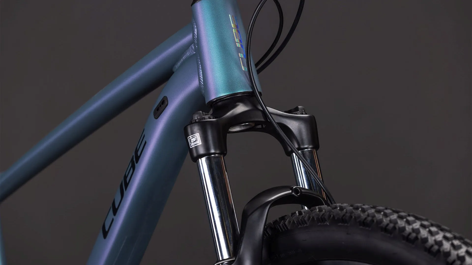 Cube Aim Pro Hardtail Mountain Bike 2026 Smaragd Grey/Prism