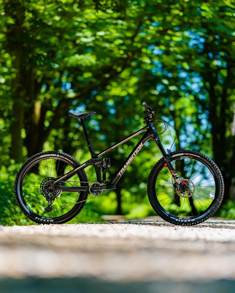 Transition Scout Alloy GX Full Suspension Mountain Bike Black